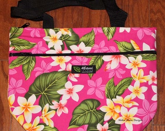 Hawaiian Print Tote/purse Made in Hawaii Custom Embroidery - Etsy
