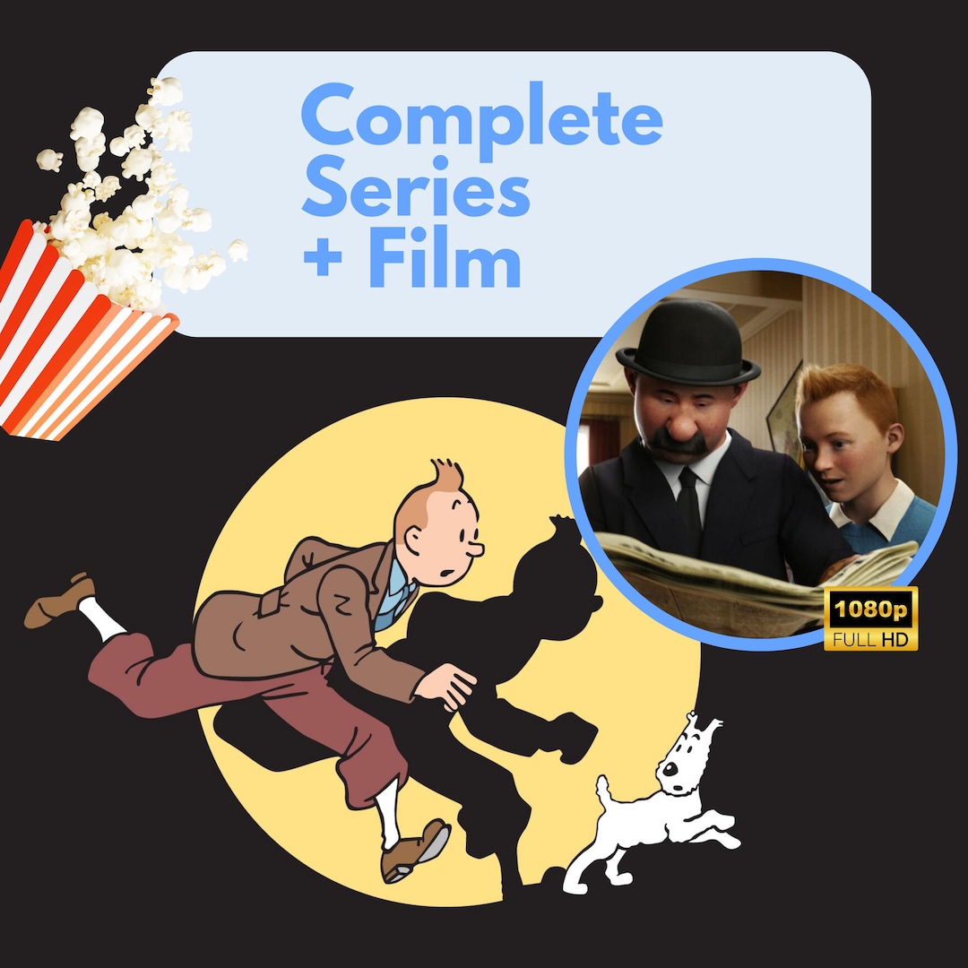 The Adventures of Tintin: the Complete Series All Episodes & Film ...