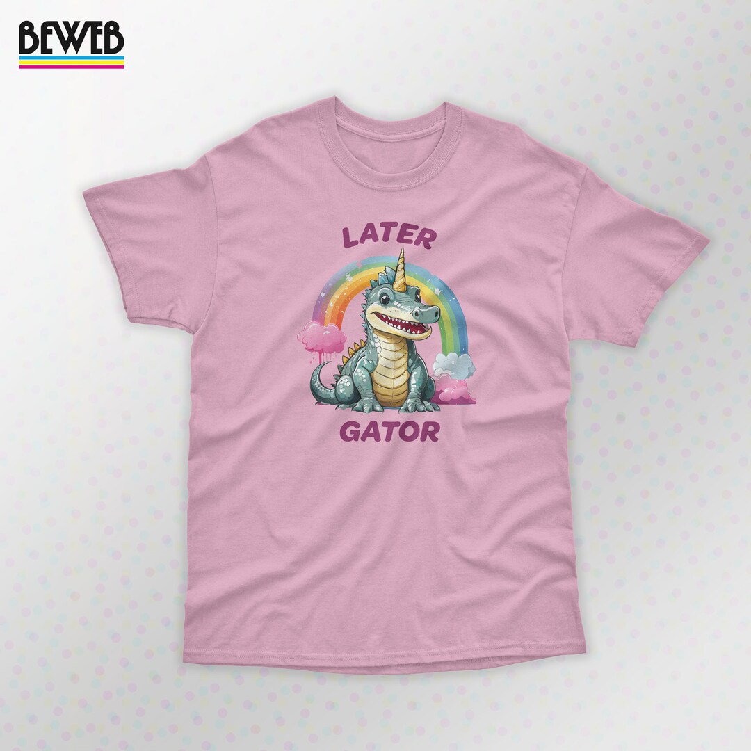 Funny Later Gator Tshirt Alligator Comfy T-shirt See You Later ...