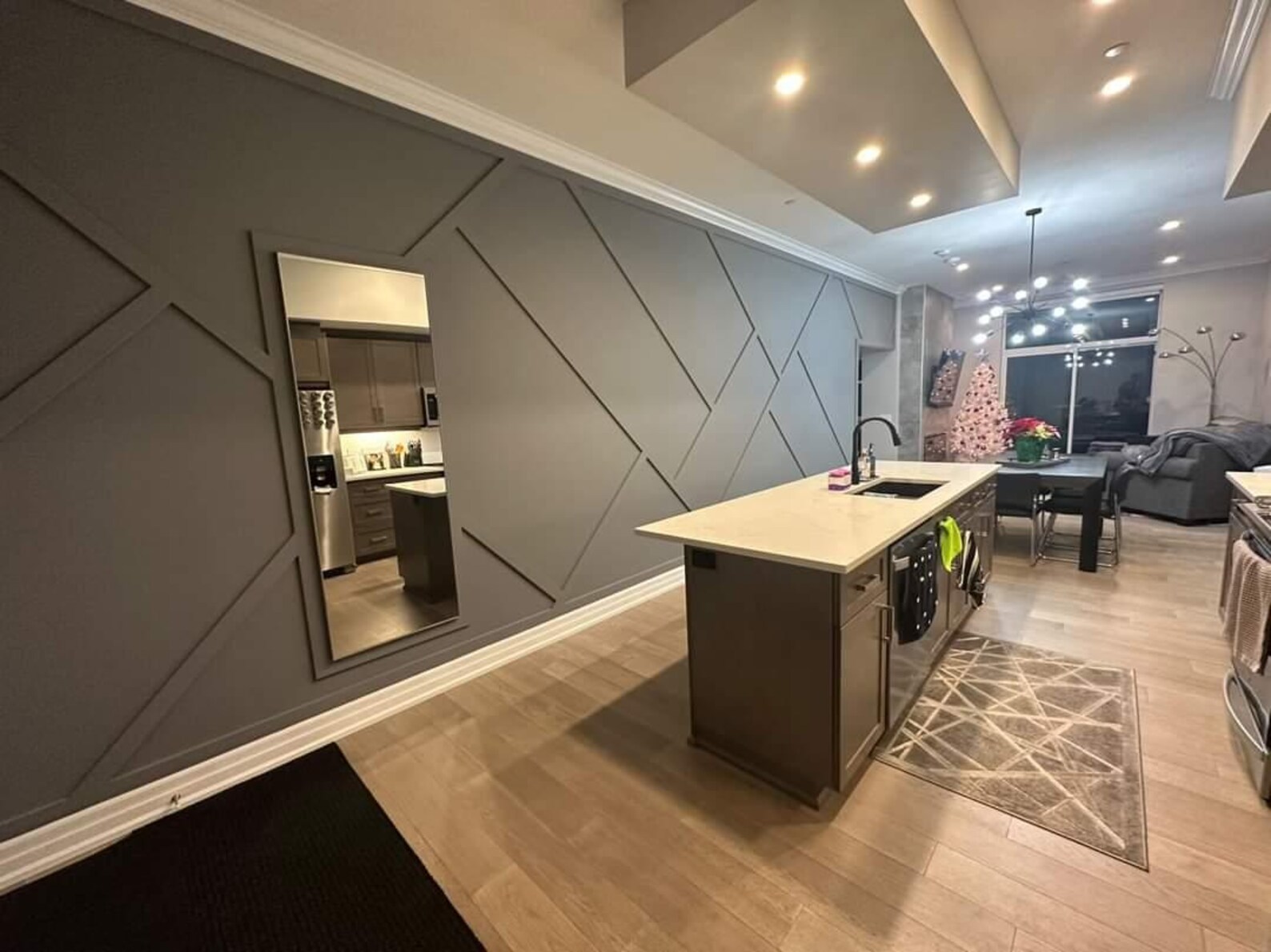 Dimensional Accent Wall Design and Instructions - Etsy