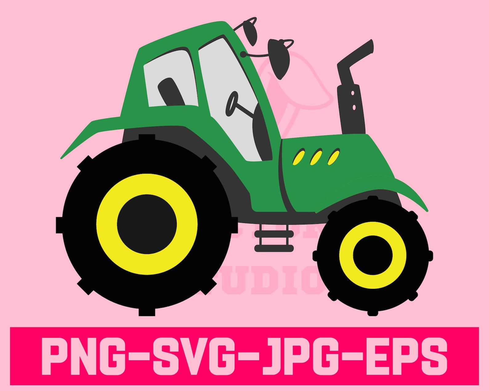 Tractor Svg, Tractor Png, John Deere Svg, Tractor Birthday Svg, John ...