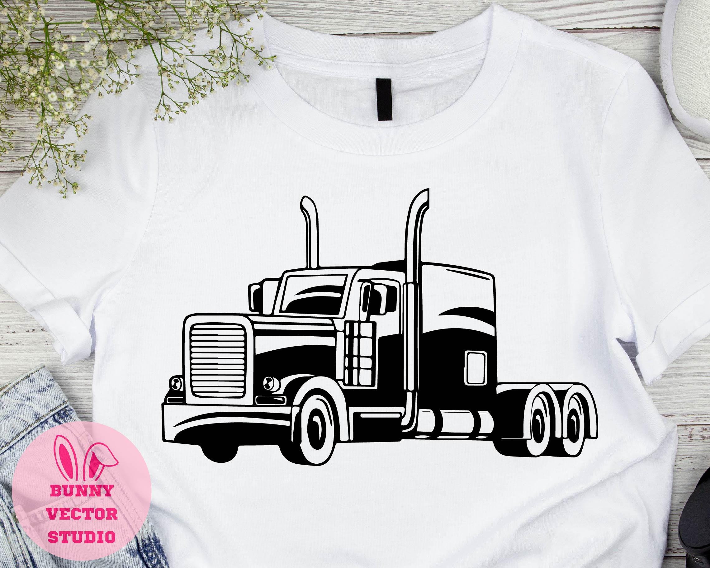 Semi Truck Svg, Semi Svg, Semi Truck, Peterbilt Svg, Peterbilt Truck ...