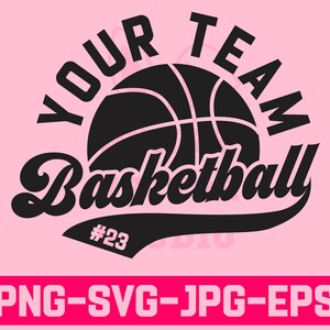 Basketball Logo, Basketball Team Svg, Basketball Shirt Svg, Girls ...