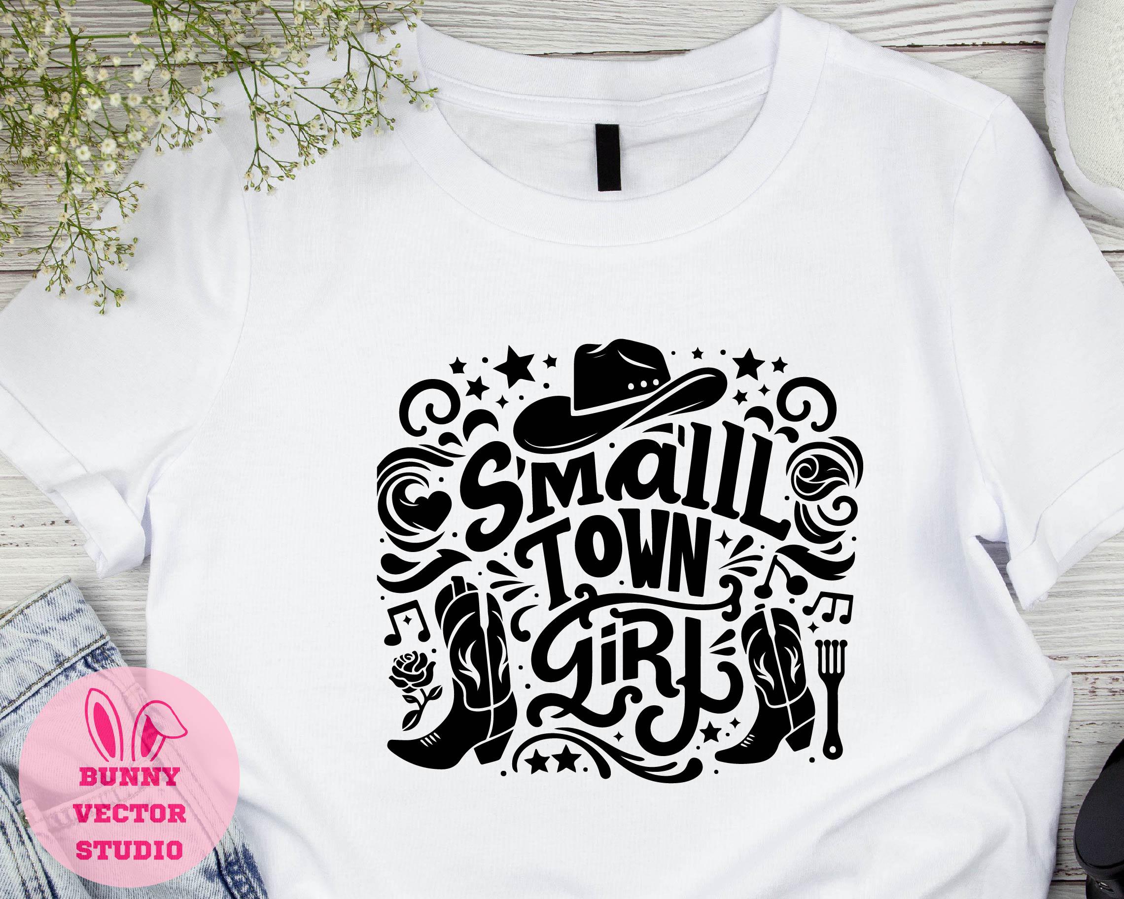 Just a Small Town Girl Svg, Small Town Girl Svg, Small Town Girl Png ...