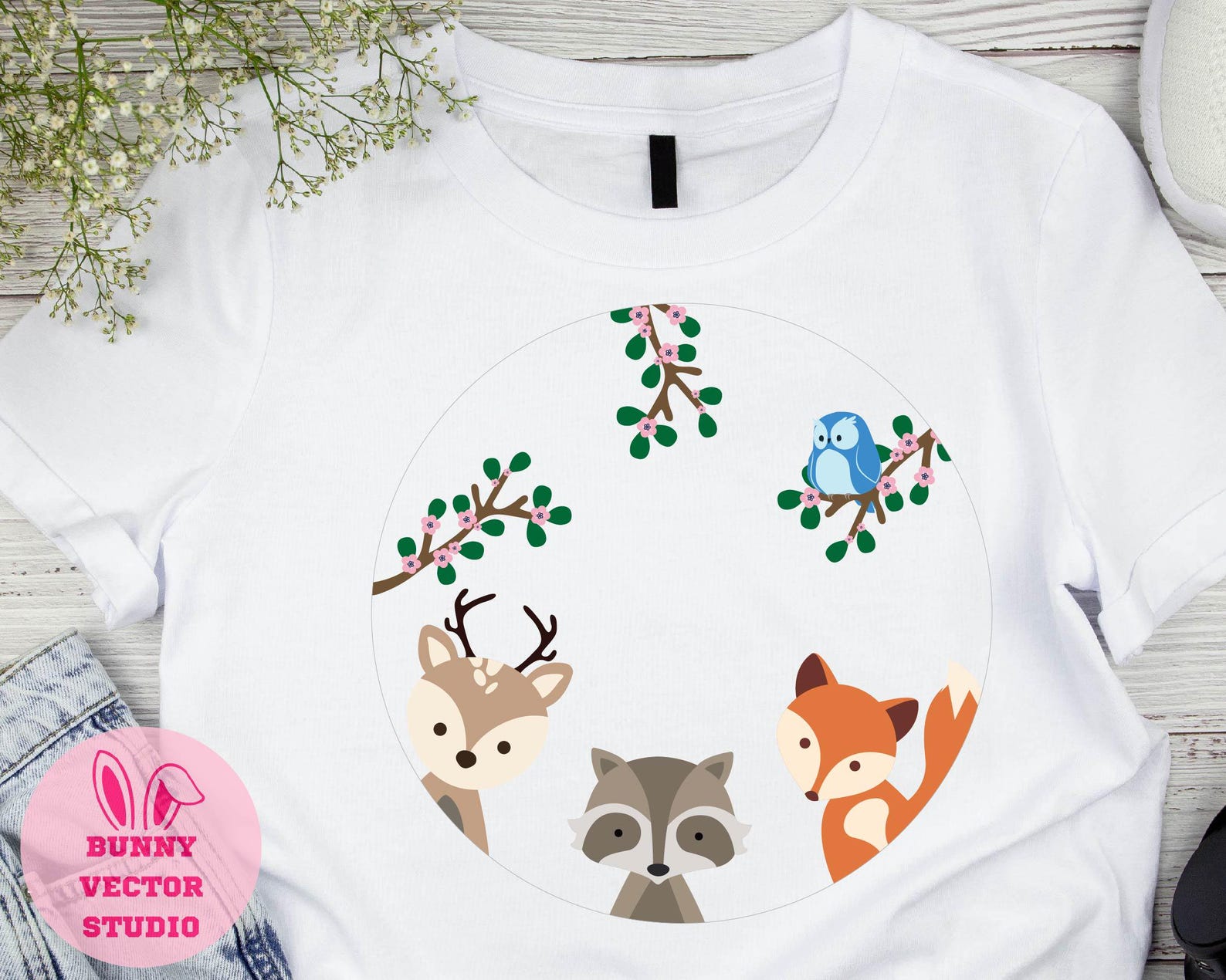 Woodland Animals Svg, Safari Animals Svg, Zoo Animals Svg, Woodland ...