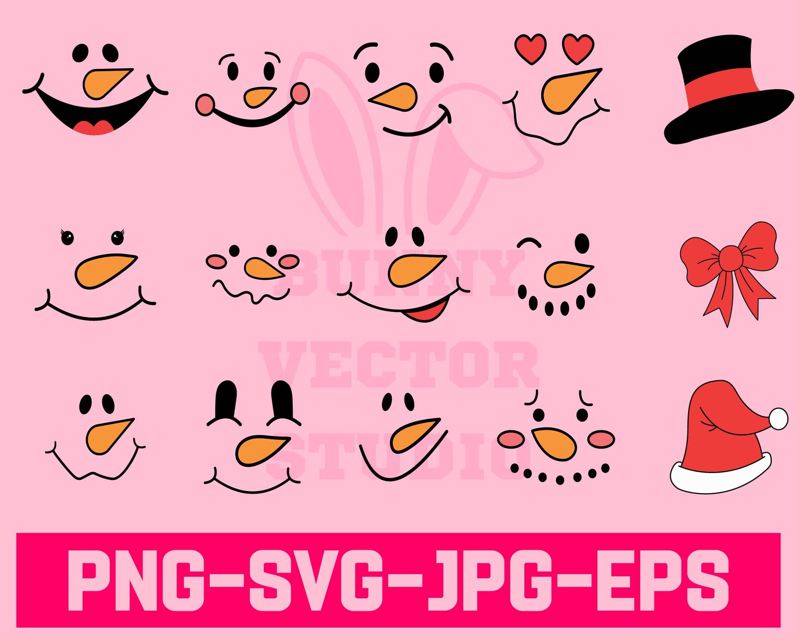 Snowman Face Svg, Snowman Faces Svg, Snowman Face, Snowman Head Svg ...