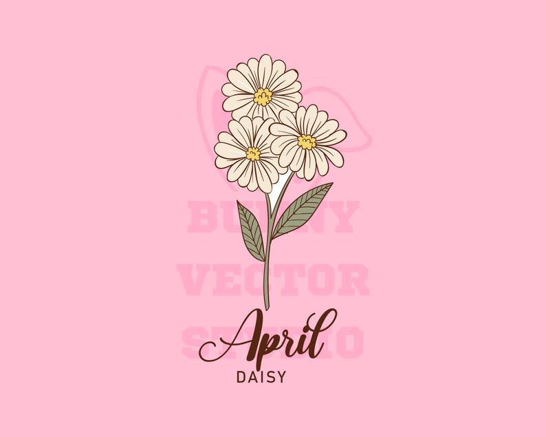 Birth Month Flower Svg Birth Flower Svg Birth Month Flowers Svg Birth Flower Png Birth