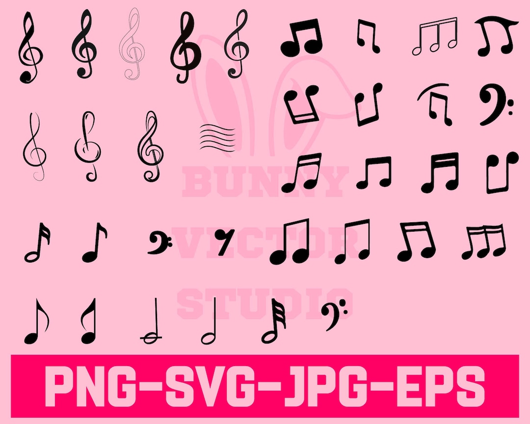 Notas musicales svg, Notas musicales svg, Profesor de música svg, Coro ...