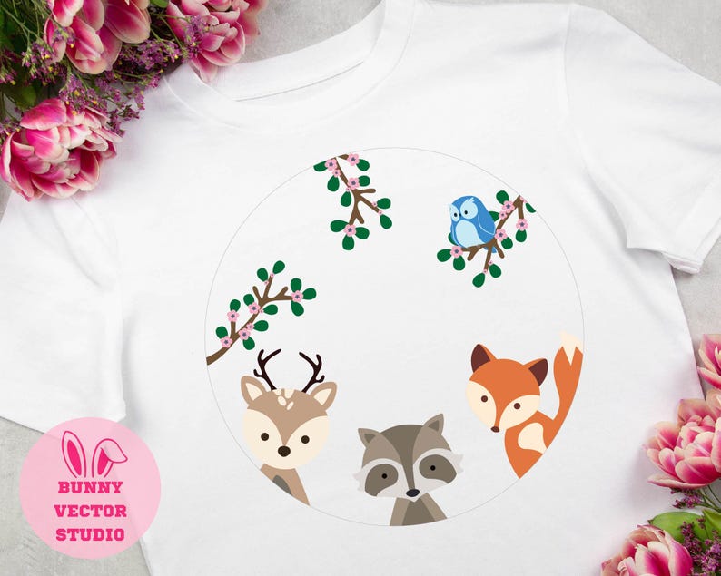 Woodland Animals Svg, Safari Animals Svg, Zoo Animals Svg, Woodland ...