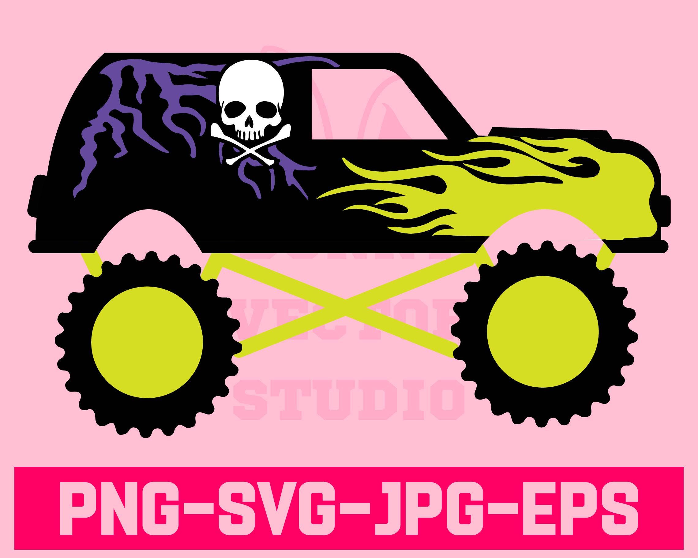 Monster Truck Svg, Monster Jam Svg, Monster Truck Png, Grave Digger Svg ...
