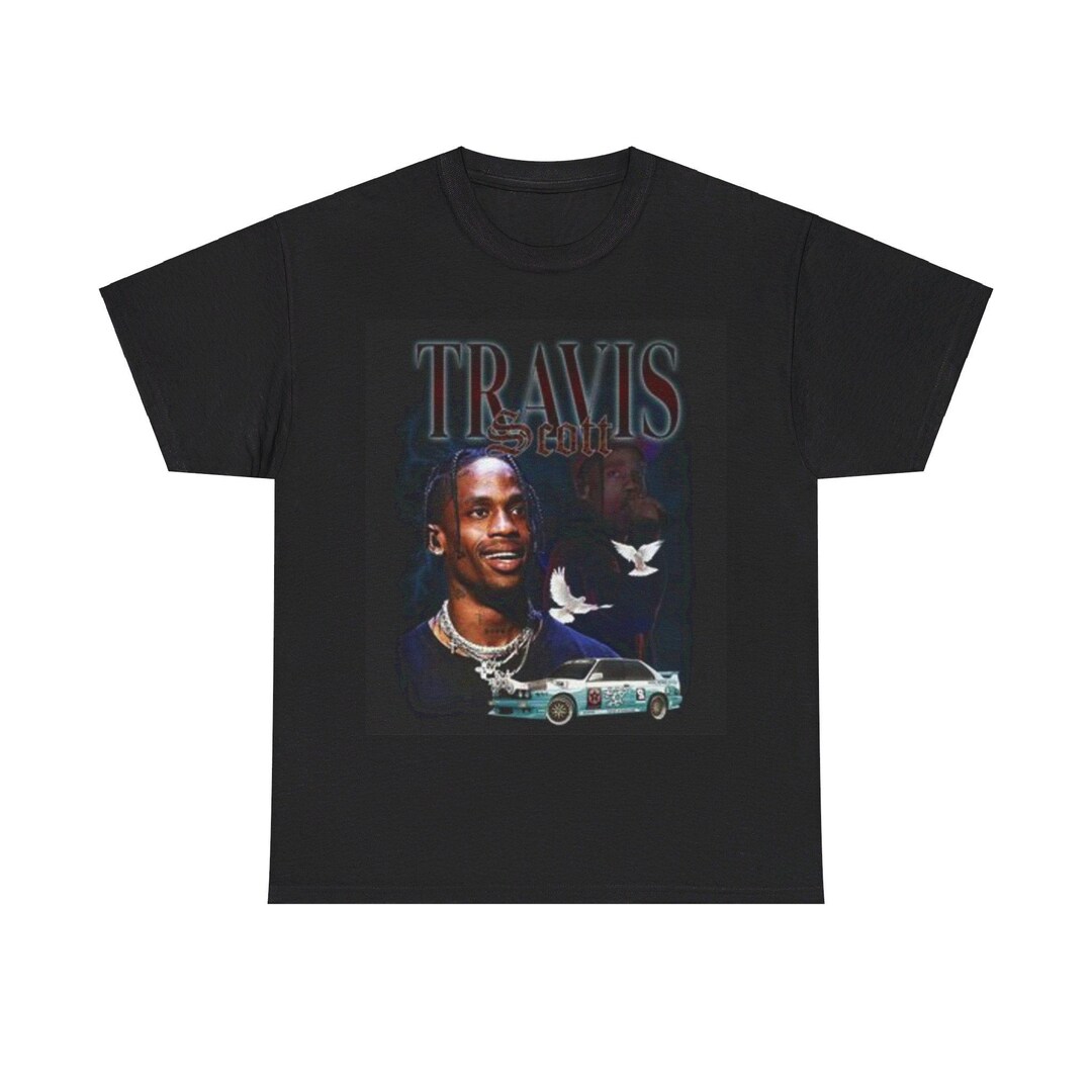 Travis Scott Signature T-shirt Embrace the Astroworld Vibes - Etsy