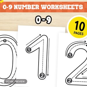 WORKSHEETS | Trace Letters, All 26 Letters, Trace Numbers. Color ...