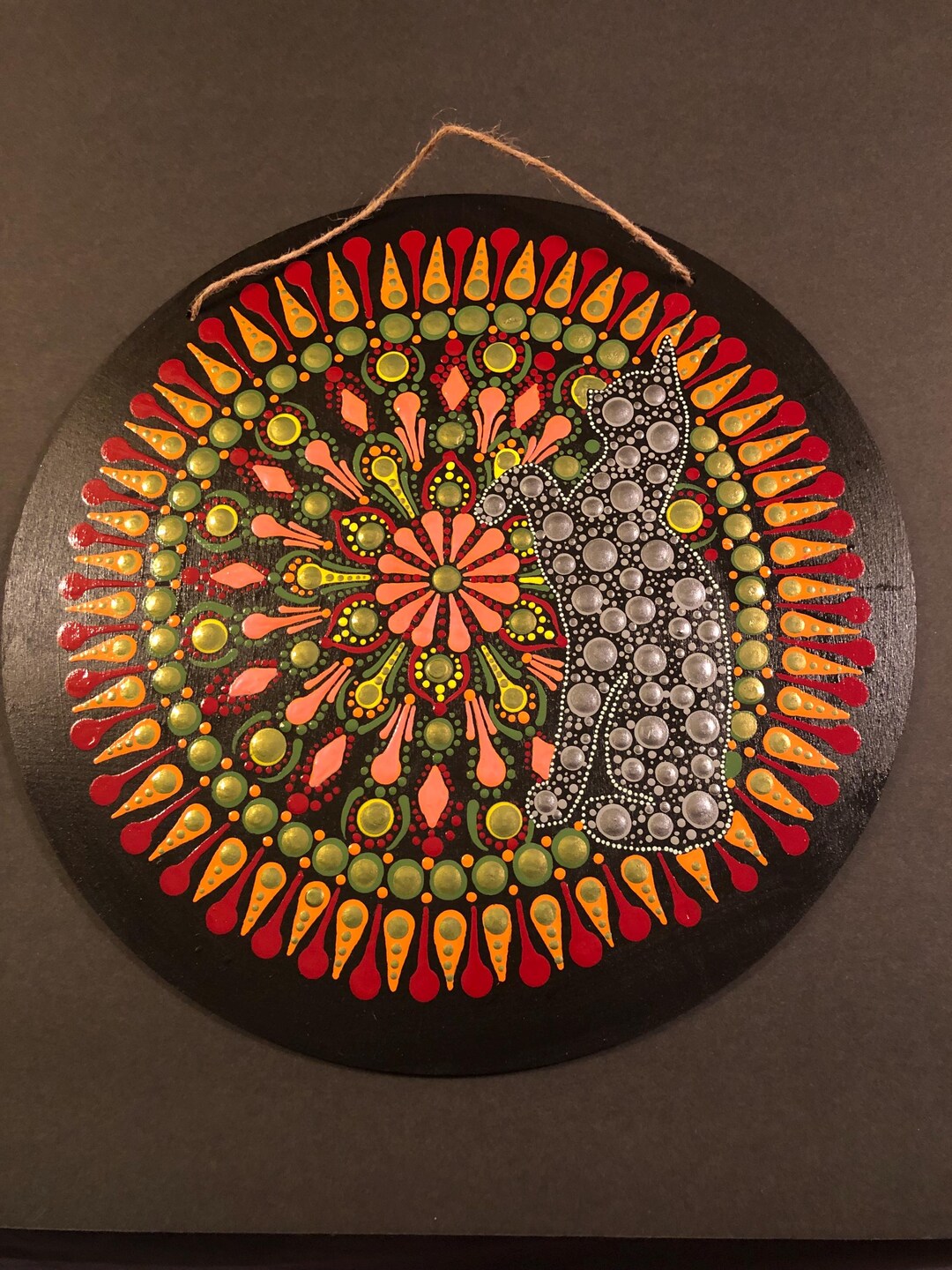 Cat Mandala - Etsy