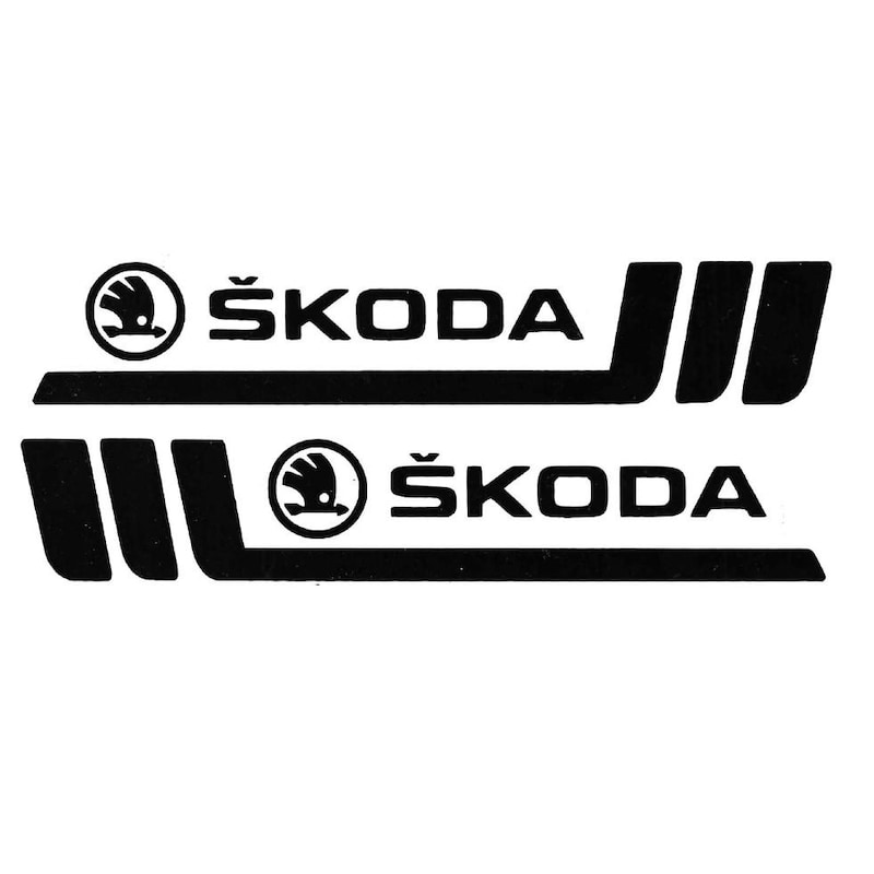 Skoda Car Stickers - Etsy