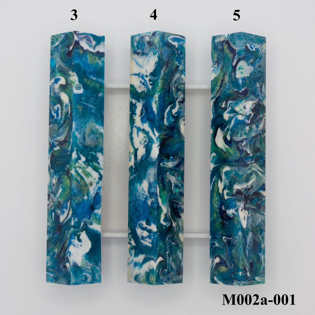 M002-001 Alumilite Pen Blanks by DPP Diamond Pen Pal REGULAR & CHUBBY ...