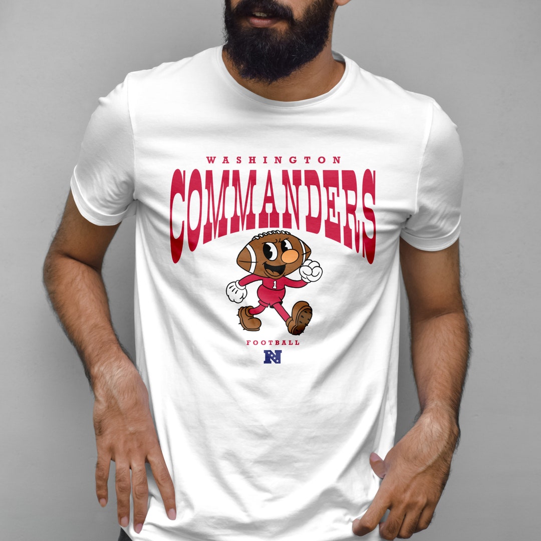 Vintage Washington Commanders T-shirt Classic Retro NFL Apparel for Die ...