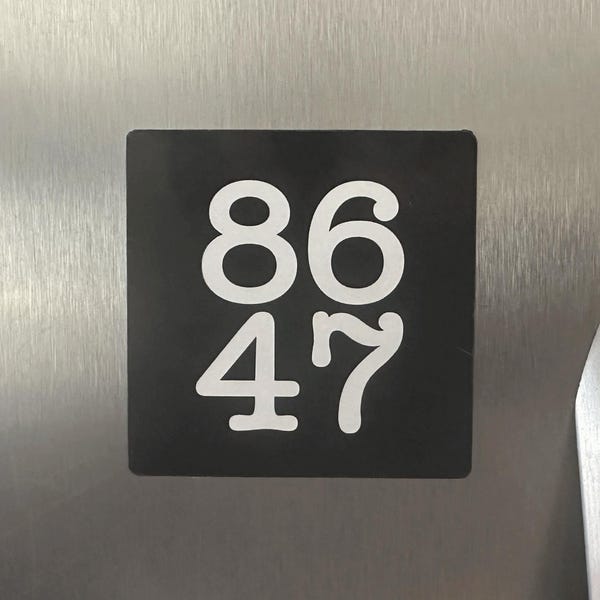 8647 Bumper Sticker - Etsy