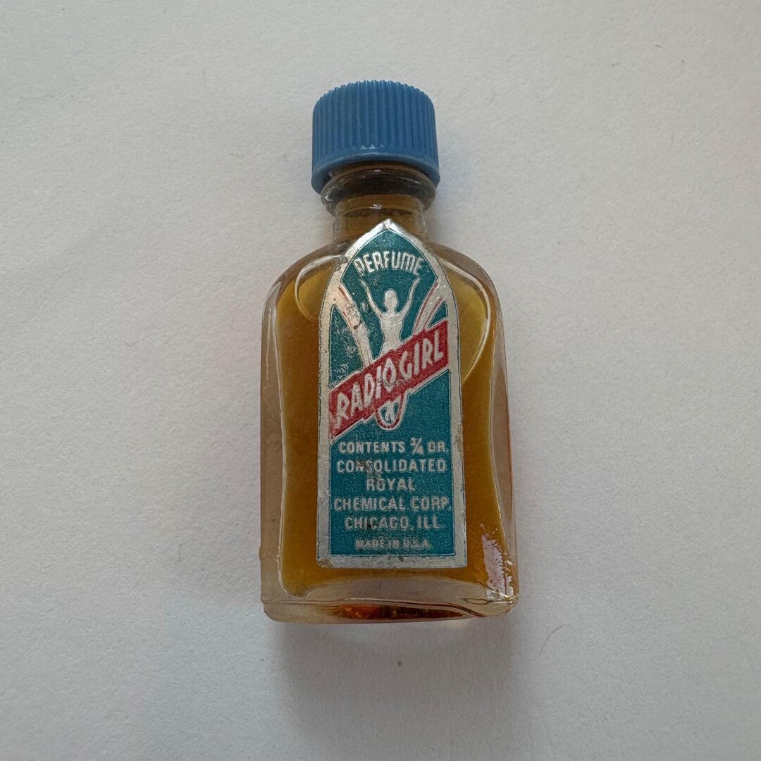 Radio Girl Perfume Mini Travel Size Vtg Collectible Consolidated Royal ...