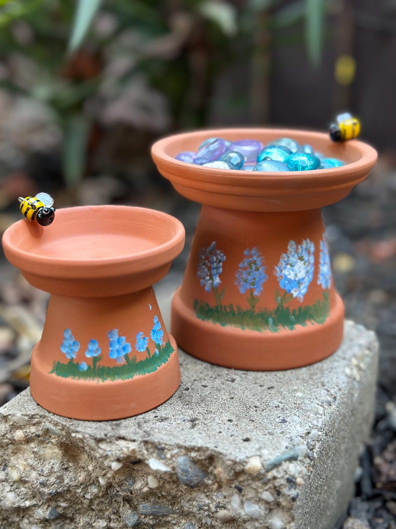 Miniature Bee Watering Station, Pollinators Watering Station, Hand ...