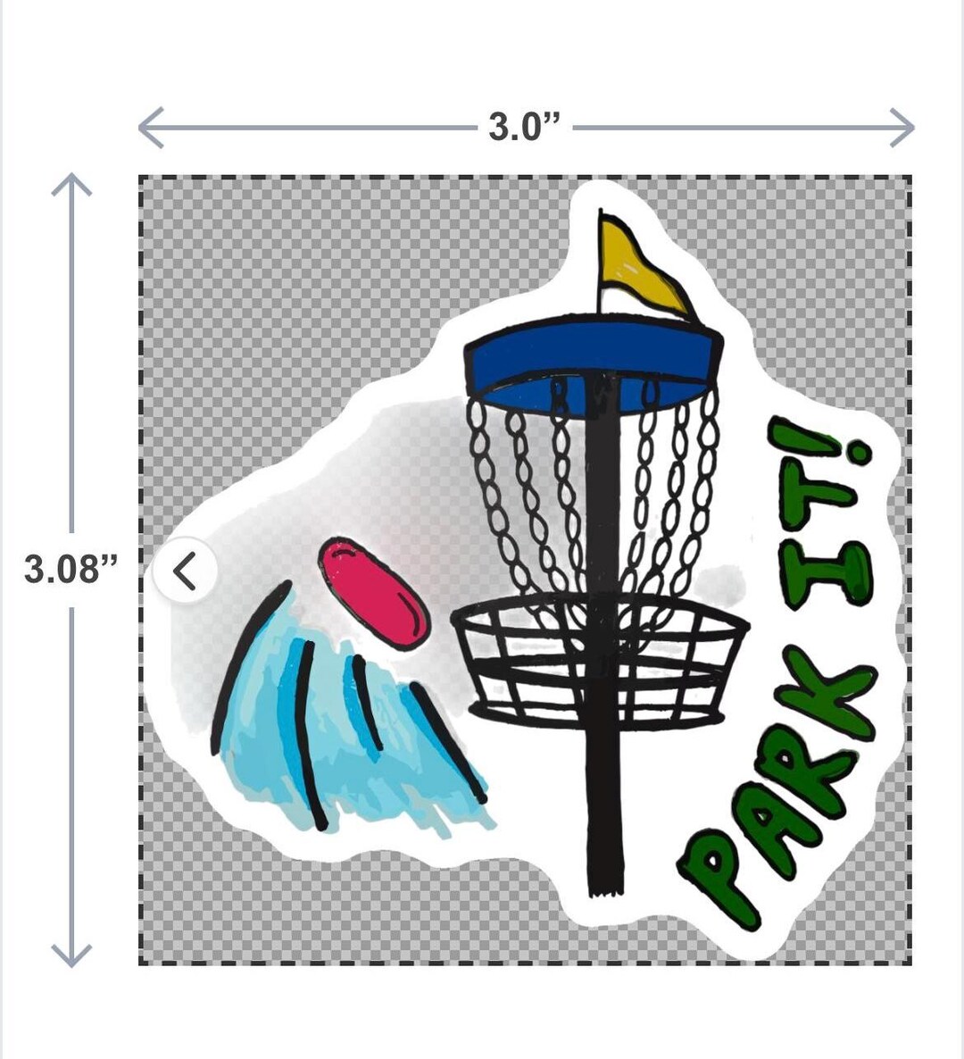 Disc Golf Stickers Funny Disc Golf Sayings Water Bottle Stickers Laptop ...