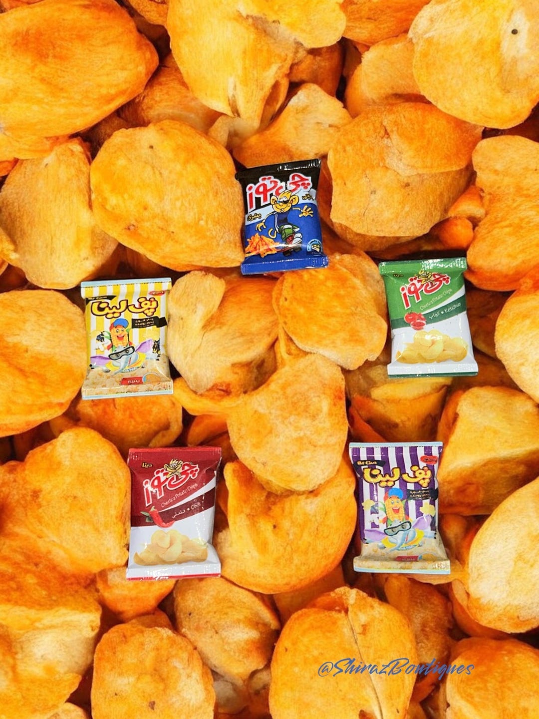 Persian Food Magnet - Chips - Etsy