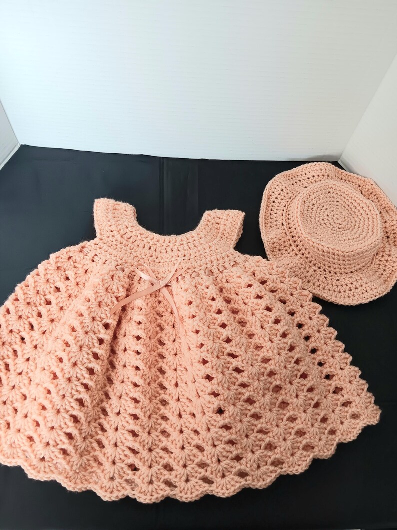 Infant Baby Dress and Hat Set, Newborn Easter Outfit, Baby Girl Coming ...