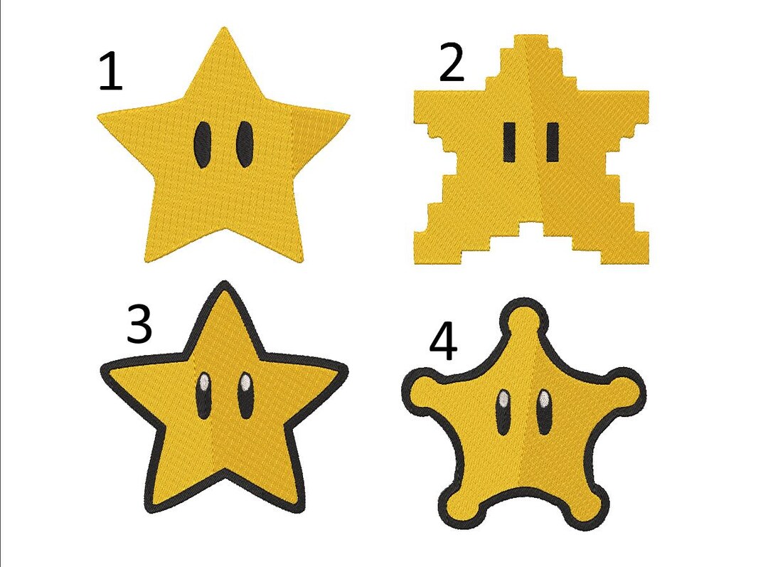 Super Star, Video Game Pixel Star, Super Mario Bros Superstar-bundle ...