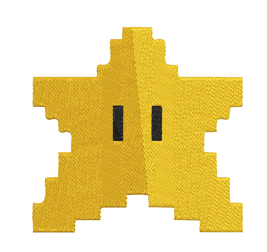 Super Star, Video Game Pixel Star, Super Mario Bros Superstar-bundle ...