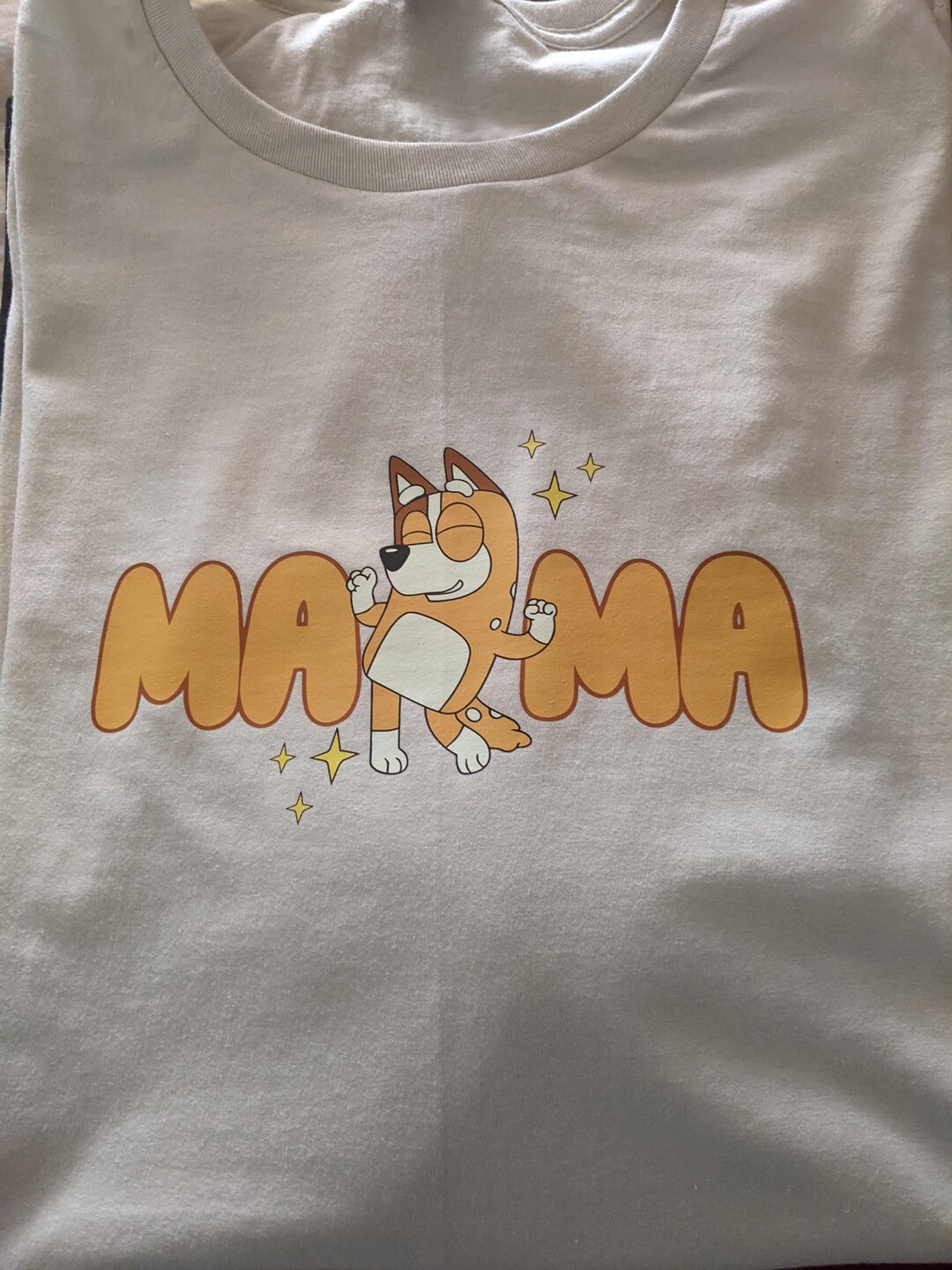 Bluey MAMA Long Sleeve T or Crewneck Sweatshirt - Etsy