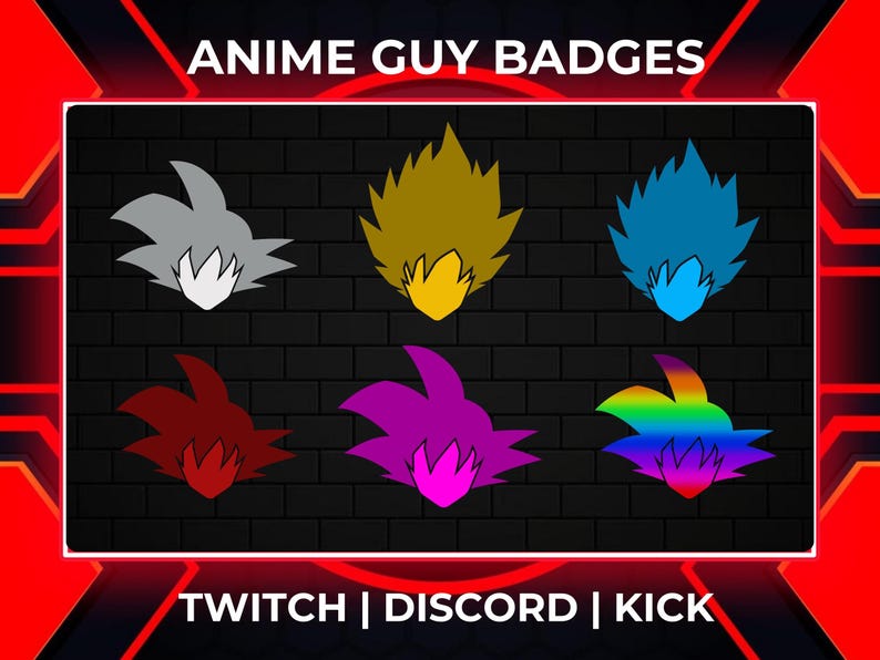 Custom Twitch Subscriber Badges | Unique and High-quality Designs - Etsy