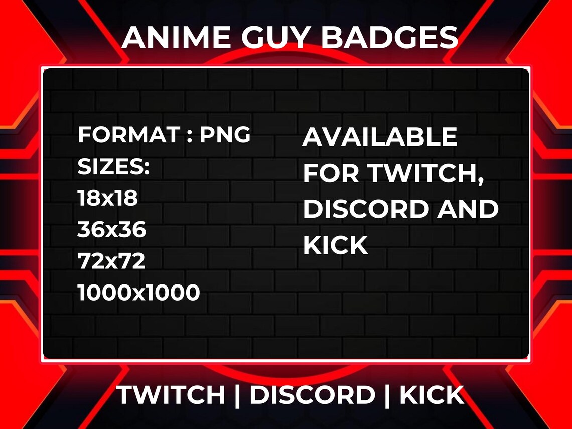 Custom Twitch Subscriber Badges | Unique and High-quality Designs - Etsy