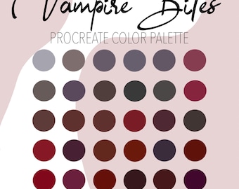 Steampunk Inspired Procreate Color Palette, 30 Swatches, Instant ...