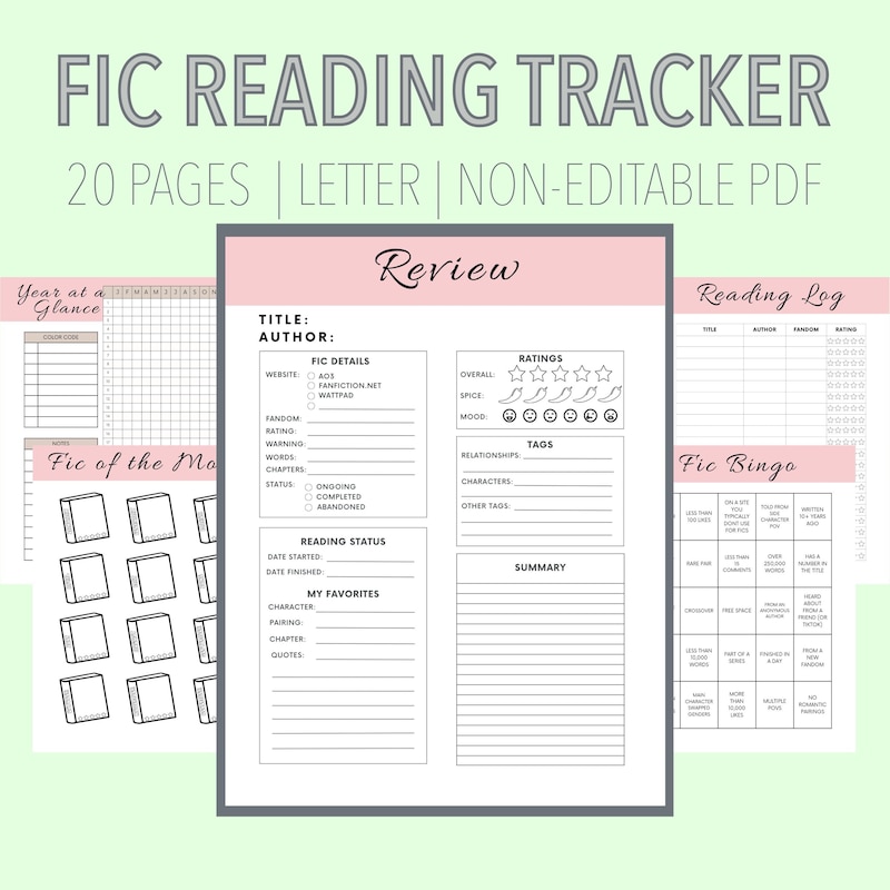 Fanfiction Notebook - Etsy