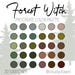 Forest Witch Procreate Color Palette: 30 Swatches (digital Download) - Etsy