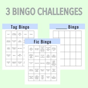 Printable Fanfic Reading Journal: 20-page Tracker Bundle (digital ...