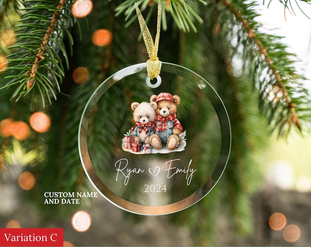 Couples Christmas Ornament Our First Christmas Together Ornament ...