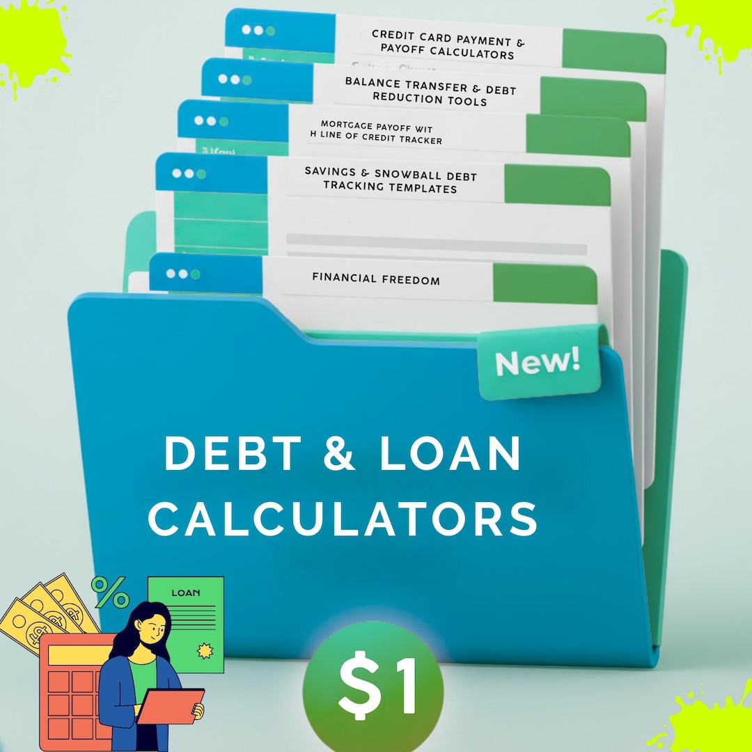 Debt & Loan Calculators: Credit Card, Mortgage, Excel Templates ...