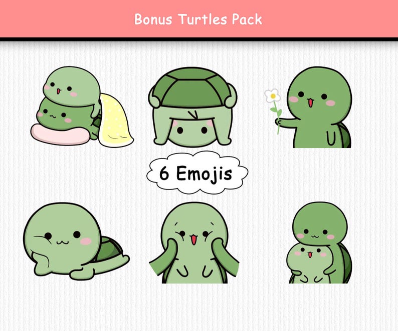 Bubu Dudu Twitch, Discord, Youtube Emoji Pack. 40 Kawaii Bears ...