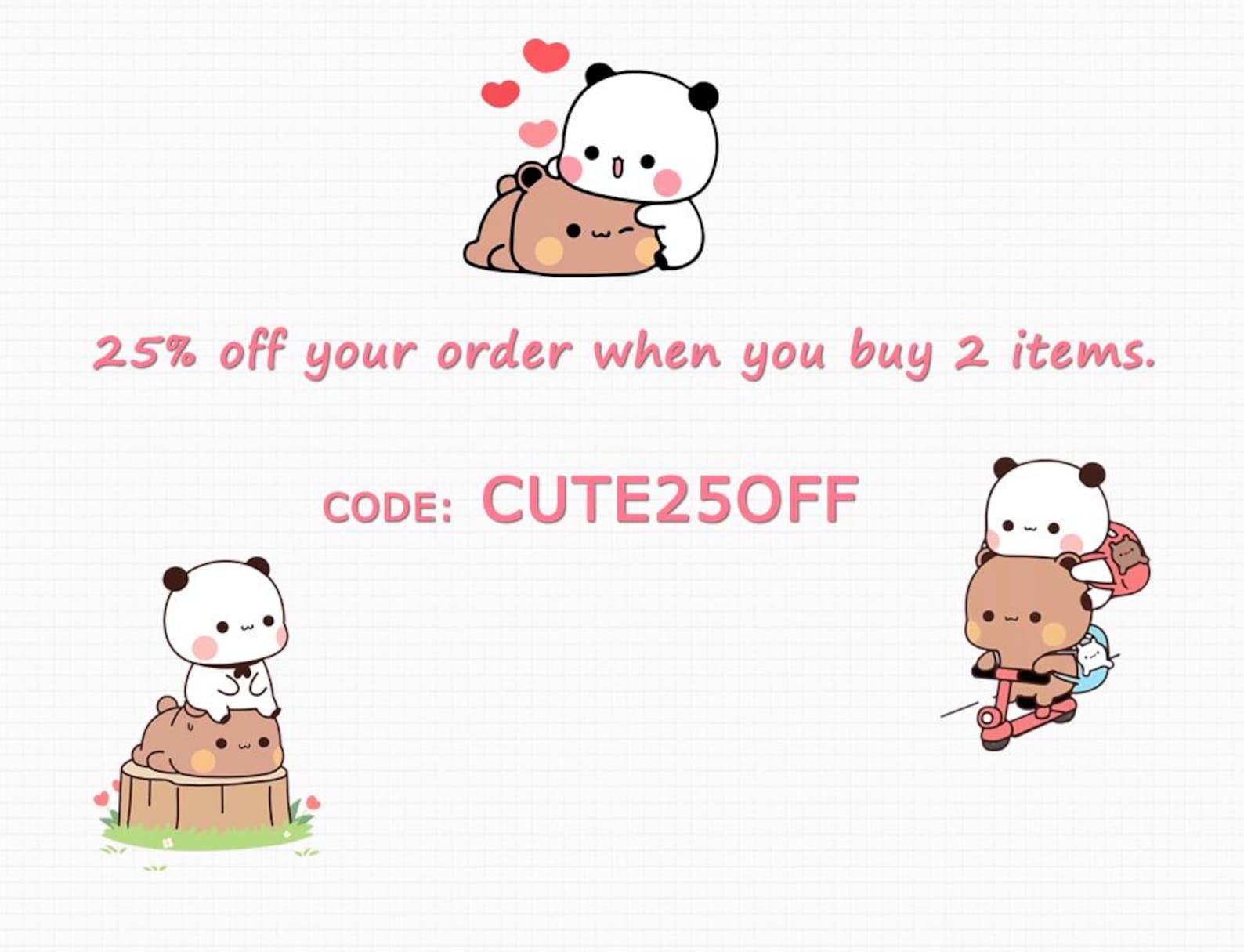 Bubu Dudu 150+ High-quality JPEG / PNG Images Bundle • Bubu and Dudu Pictures • Cute Panda Bear ...