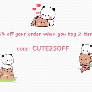 Bubu Dudu 150+ High-quality JPEG / PNG Images Bundle • Bubu and Dudu Pictures • Cute Panda Bear ...