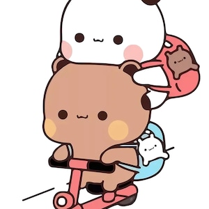 Bubu Dudu 150+ High-quality JPEG / PNG Images • Bubu and Dudu Pictures • Cute Panda Bear • Motki ...