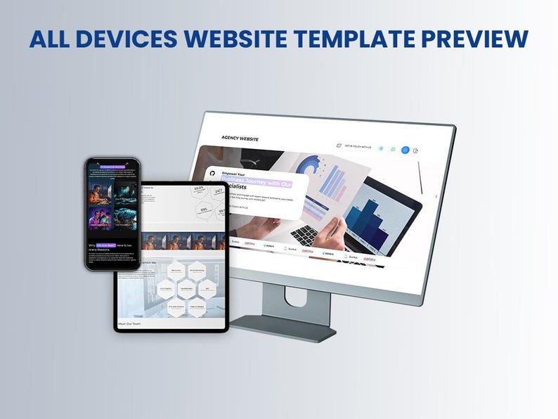 Customize Business Website Template in React JS Figma UI UX ...