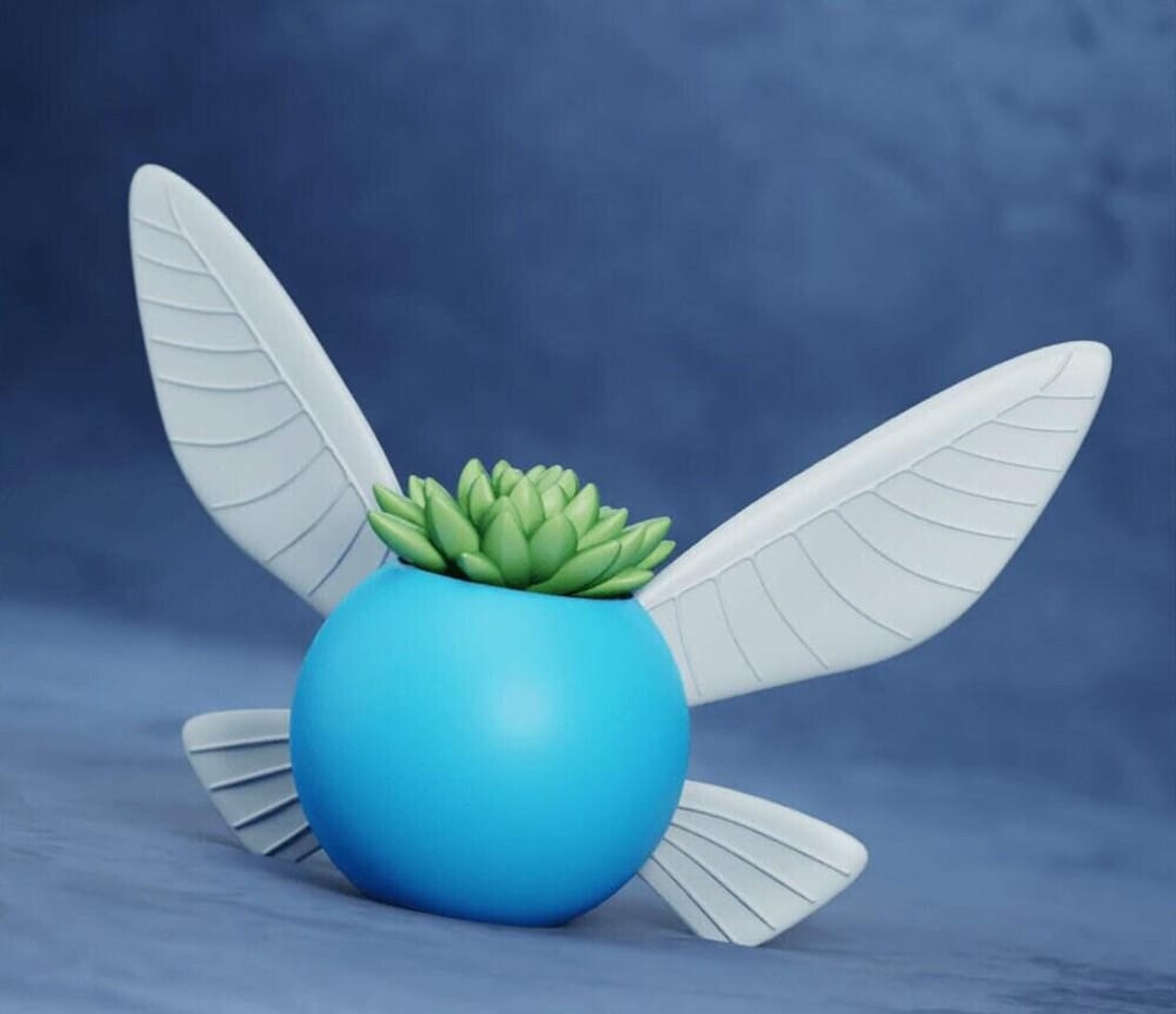 Navi Flower Pot - Zelda Fan Gift - Planter & Pen Holder - Painted ...
