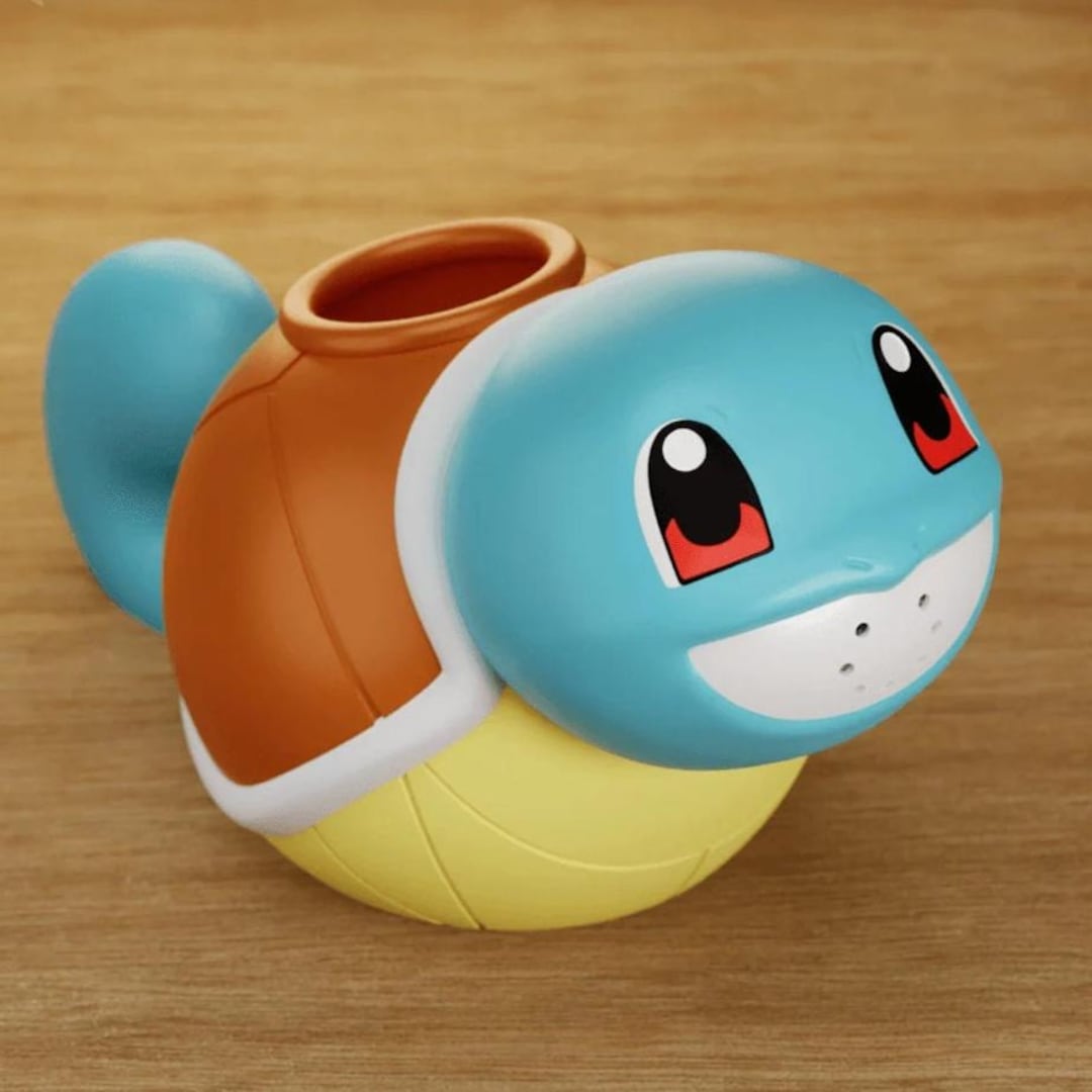 Squirtbottle Watering Can Plant Pot - Pokemon Squirtle Heartgold ...