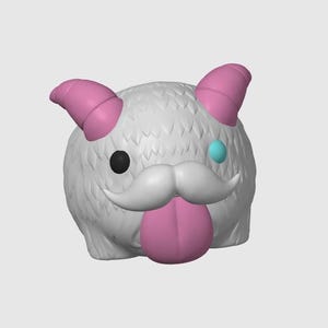 Poro Plant Pot – Arcane & League of Legends Inspired Flower Succulent ...