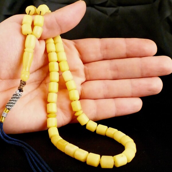Amber Tesbih Vintage - Etsy