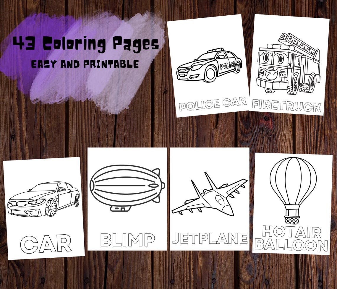 43 Easy Coloring Pages for Preschoolers, Toddlers Coloring Page ...