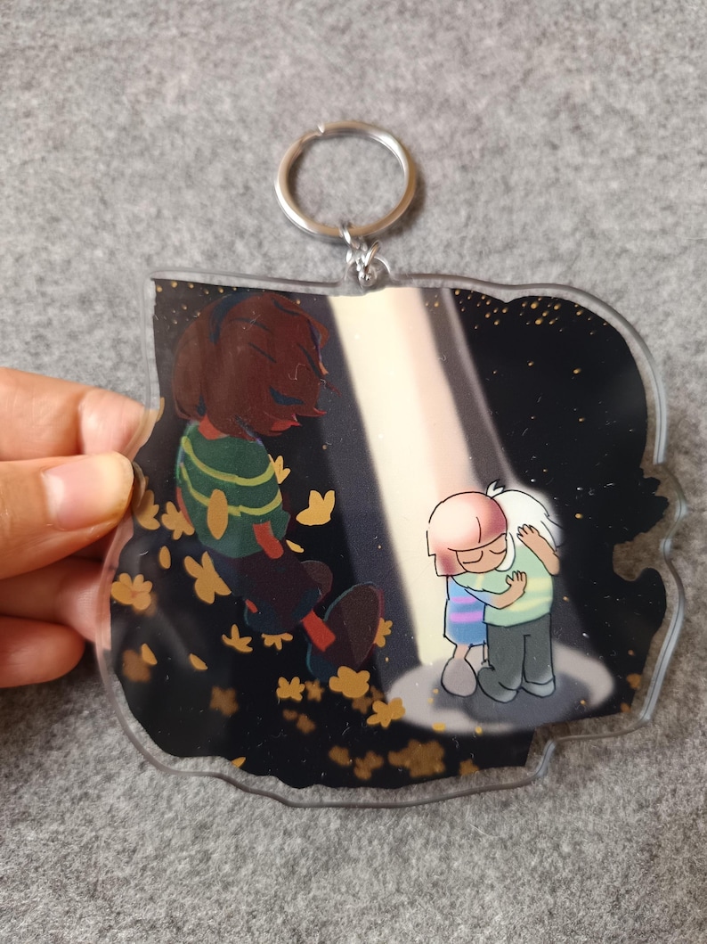 READY to ORDER! Undertale Double-sided Keychain - Final Battle SAVE ...