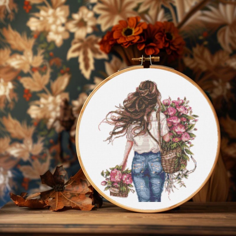 Flower Girl Pattern - Etsy