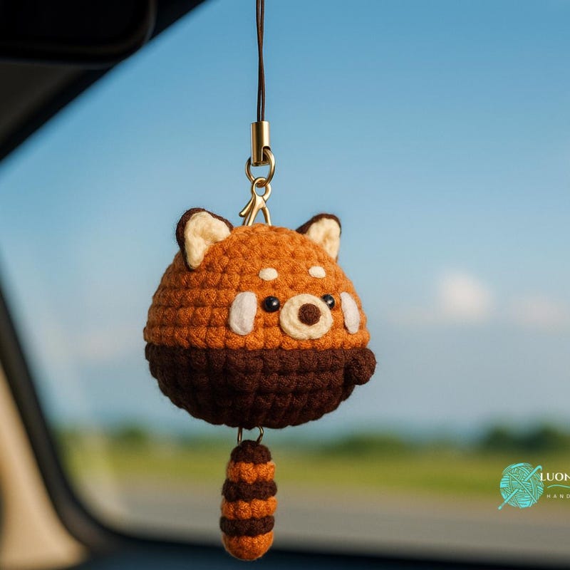 Crochet Red Panda - Etsy
